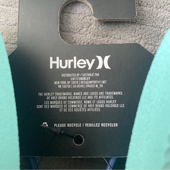 Hurley | Shoes | Brand New Hurley Logo Flip Flops | Poshmark